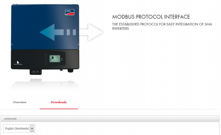 Service Tip: Which SMA Inverters Support Modbus? - Sunny. SMA Corporate ...