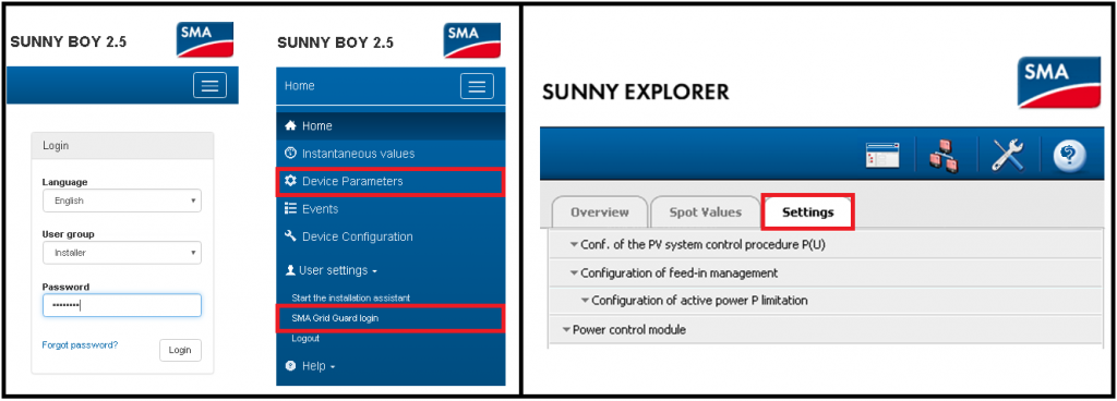 Service Tip: Setting up Sunny Boy Storage to control export of SMA PV ...