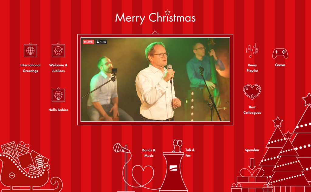 Five ideas for a digital Christmas party - Sunny. SMA Corporate Blog
